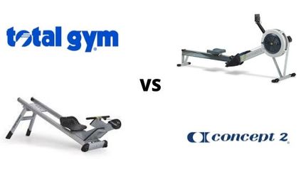 Total Gym Row Trainer vs. Concept 2 Rowing Machine